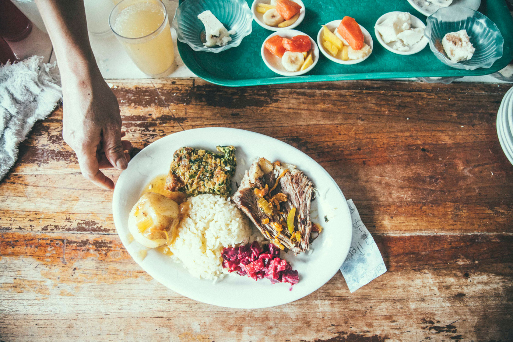 Colombian corrientazo - Cerosetenta